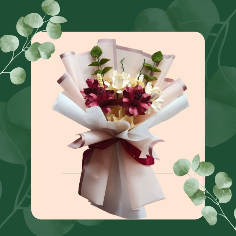 Jual Handboquet Bunga/Buket Bunga /Buket Wisuda/Buket Murah | Shopee ...
