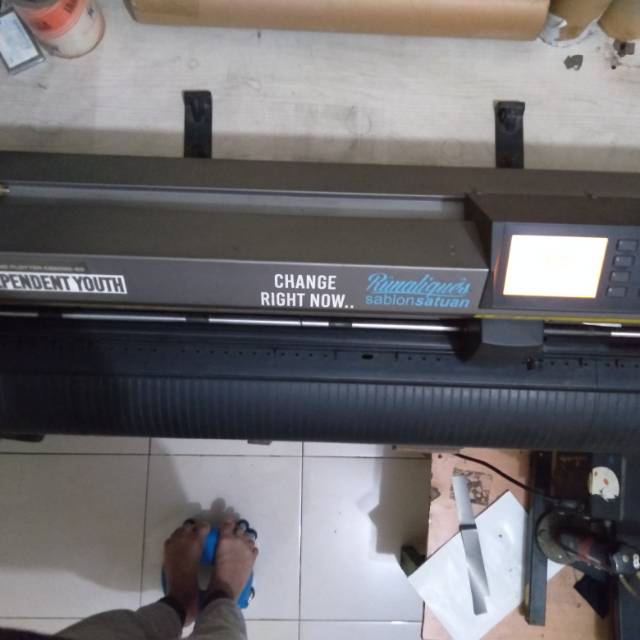 Jual Grapthtec CE6000-60 mesin cutting plotter sticker stiker polyflex ...