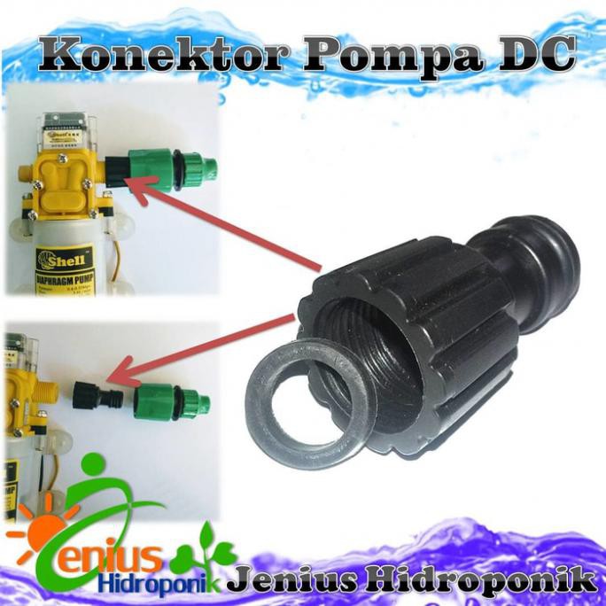 Jual READY STOCK! - KONEKTOR POMPA DC, TAP ADAPTOR POMPA DC KE QUICK ...