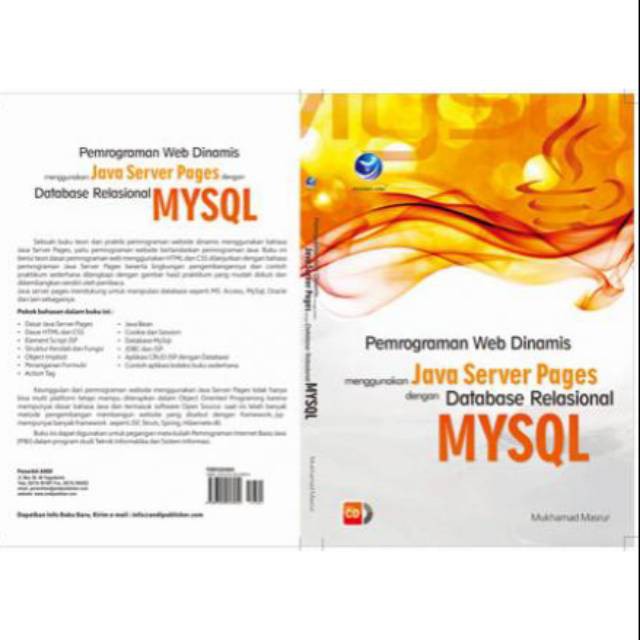 Jual Buku Pemrograman Web Dinamis Menggunakan Java Server Pages Dengan Database Relasional MySQL ...