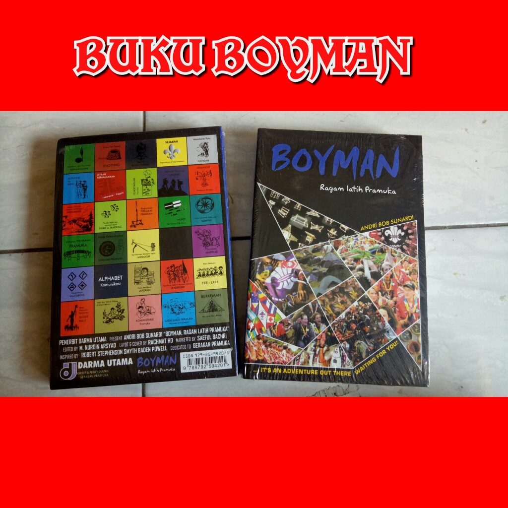 Jual BUKU BOYMAN ORIGINAL ( PRAMUKA ) | Shopee Indonesia