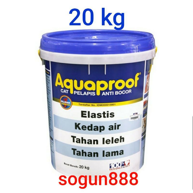 Jual Aquaproof abu2 @20 kg via Gojek. Waterproofing. Kedap air ...