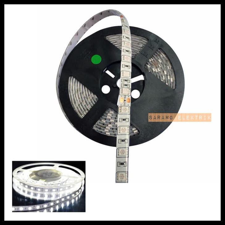 Jual Led Strip 5050 24V Ip44 Waterproof - Biru | Shopee Indonesia