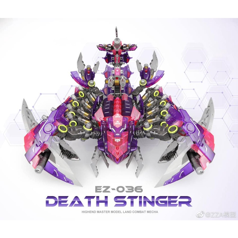 Jual ZOIDS Death Stinger CLEAR VER 1/50 Model Kit By ZA (SUPERNOVA ...