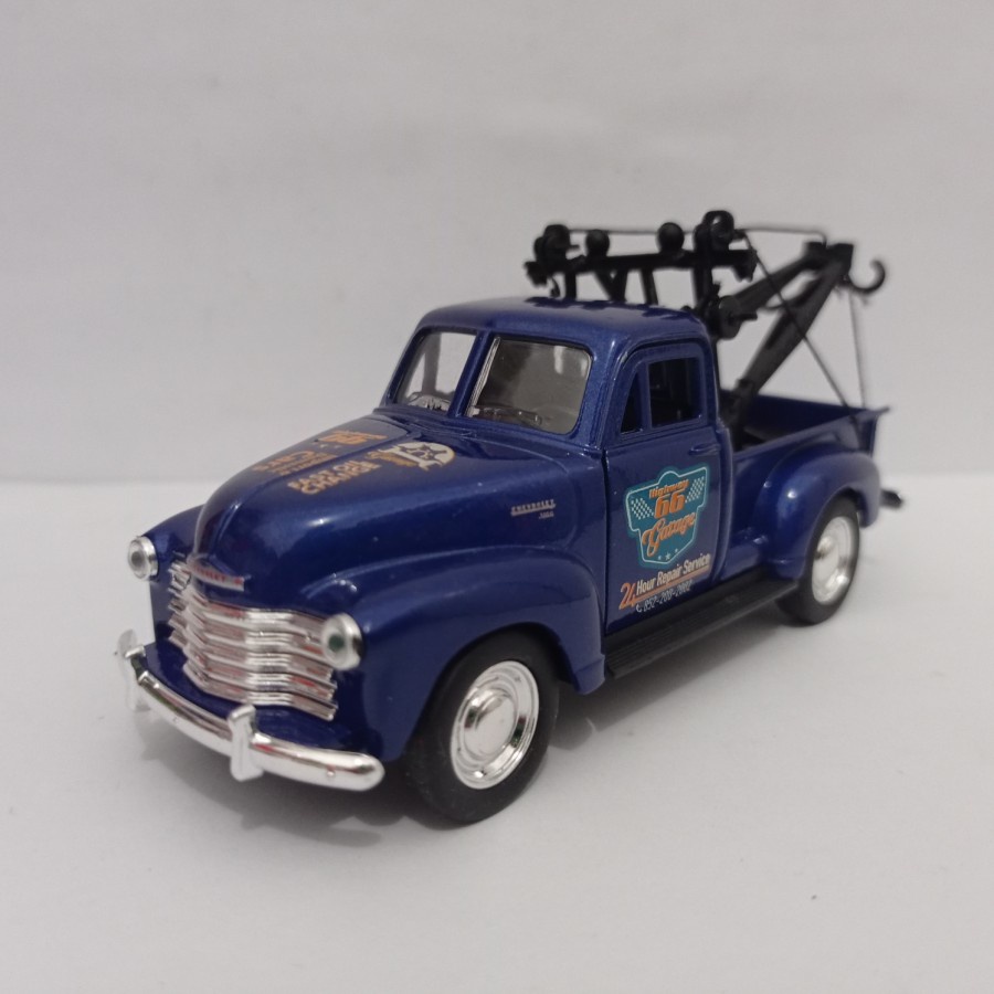 Jual Diecast Chevrolet town truck biru chevy pickup miniatur mbil truk ...