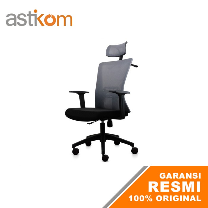 Jual Fantech OC-A258S Grey OCA 258S Premium Office Chair Kursi Kantor ...