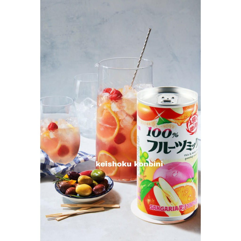 Jual Sangaria Mix Fruit Juice / jus jepang / minuman jepang / juice jepang / jus impor / minuman ...