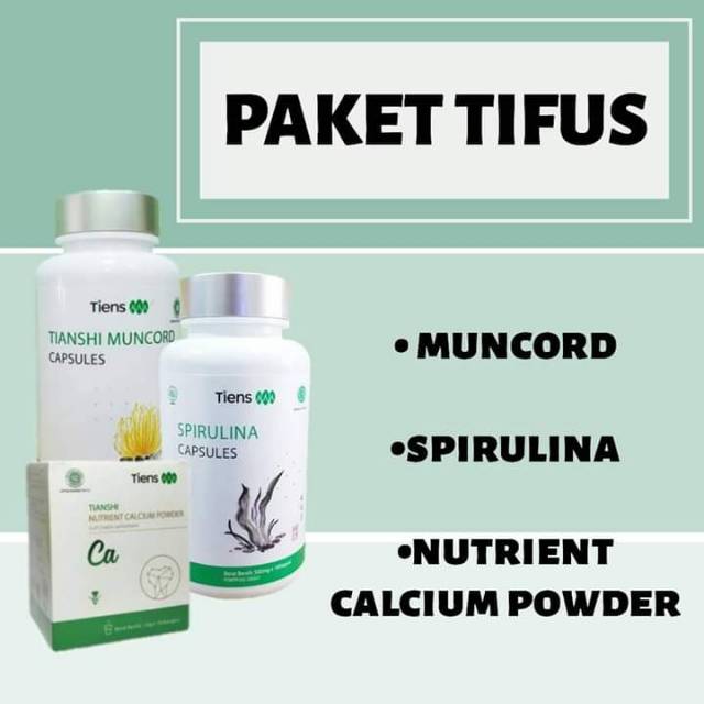 Jual Obat Tifus Herbal Tiens Halal | Shopee Indonesia