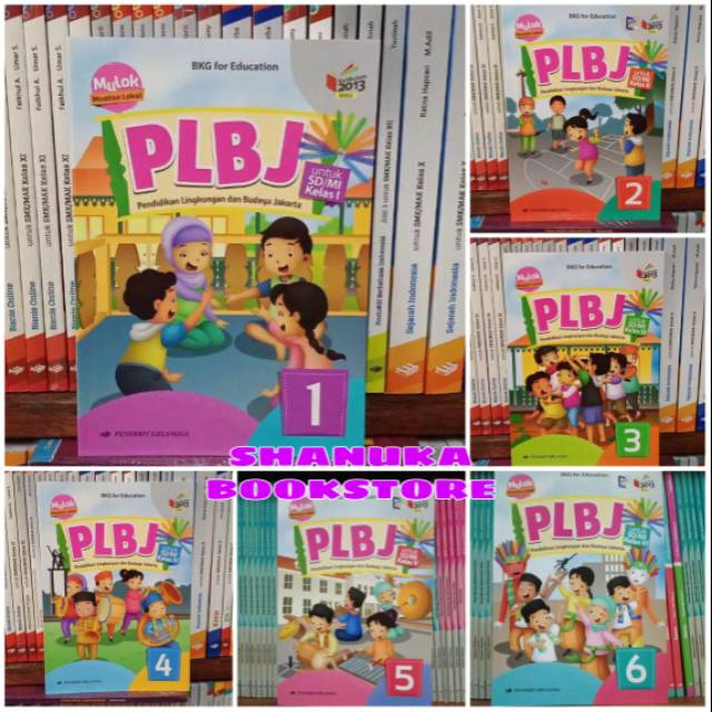 Jual BUKU PLBJ MULOK SD/MI kelas 1/2/3/4/5/6. K13 revisi. Erlangga | Shopee Indonesia