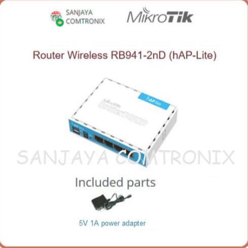 Jual Mikrotik Router Wireless Rb941-2Nd Hap-Lite | Shopee Indonesia