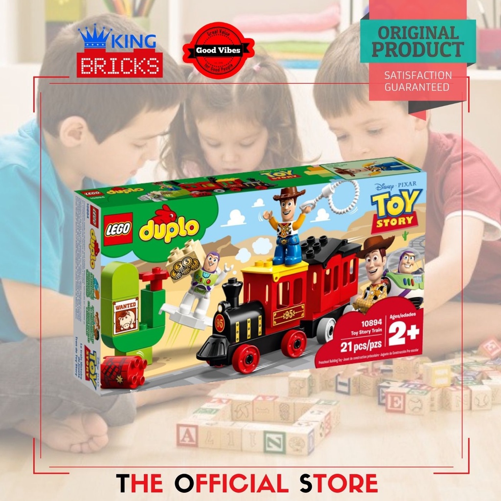 Jual LEGO Original DUPLO 10894 Toy Story Train - Mainan Anak Edukasi ...