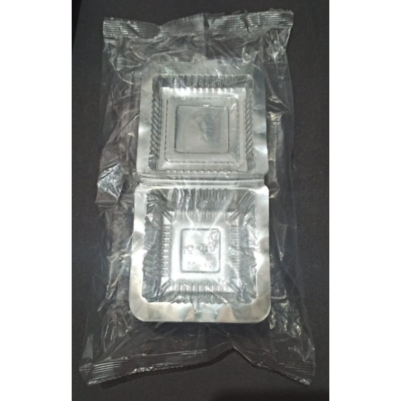 Jual Mika 6Gs VIP Persegi Kecil / Tempat Bening Untuk Kue Jajanan Pasar ...