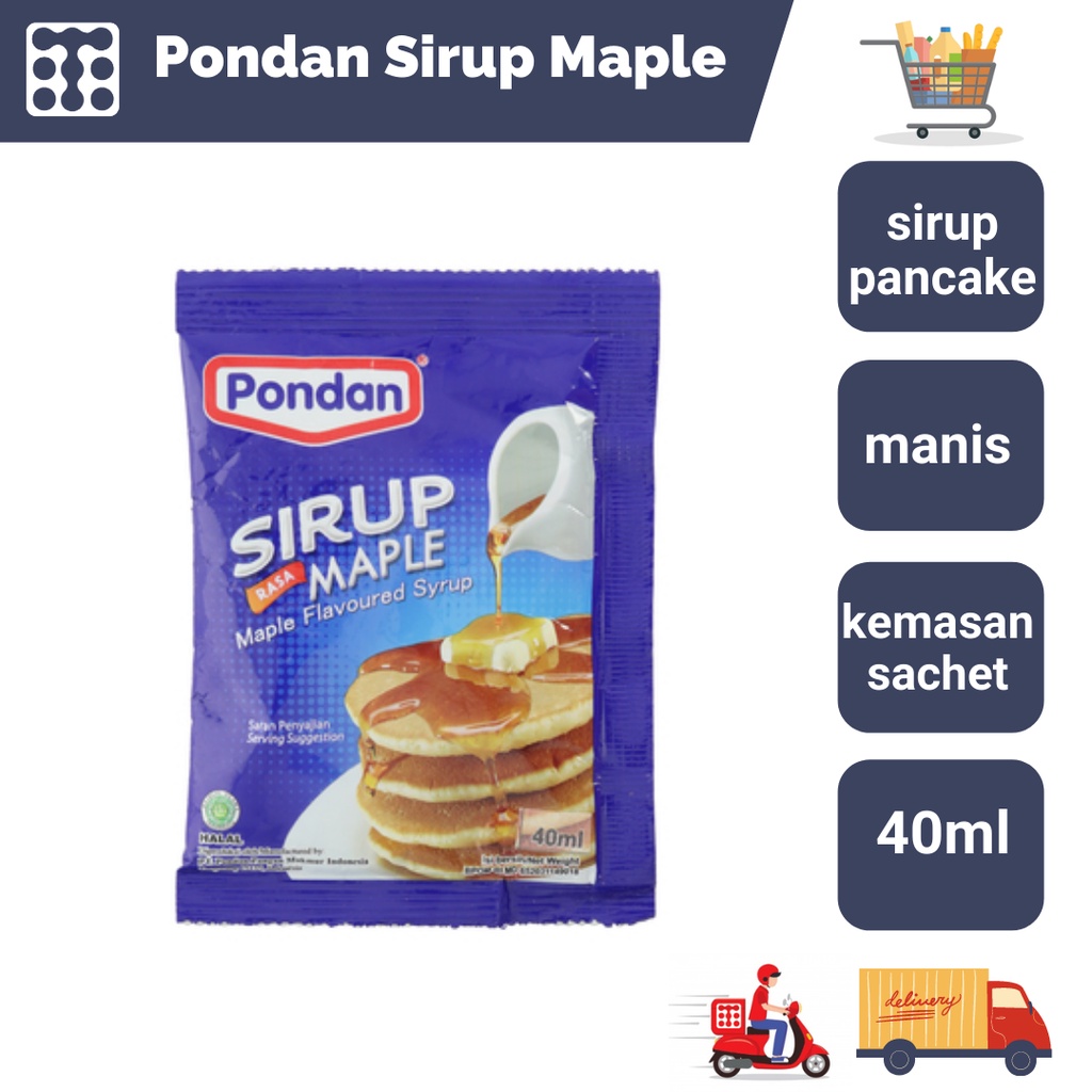 Jual Pondan Sirup Maple 40 Ml / Sirup Maple | Shopee Indonesia