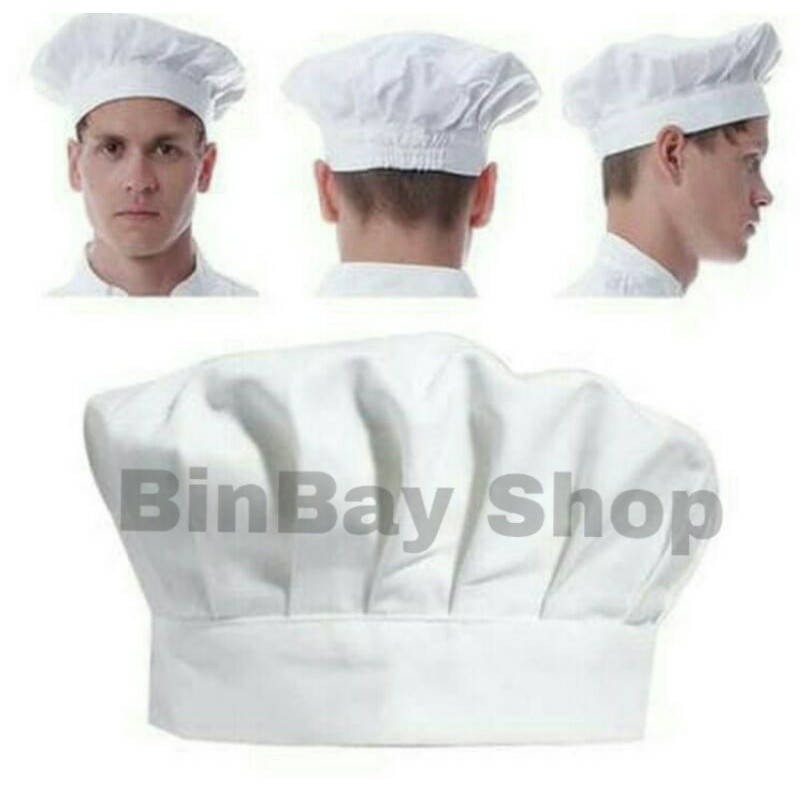 Jual TOPI KOKI JAMUR PUTIH | Shopee Indonesia