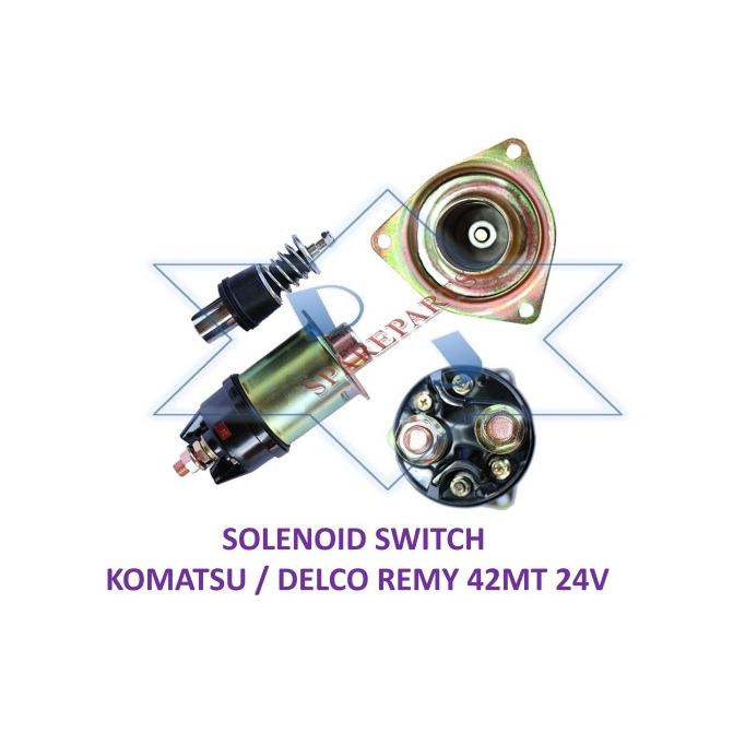 Jual Solenoid Switch Komatsu Delco Remy 42Mt 24V | Shopee Indonesia