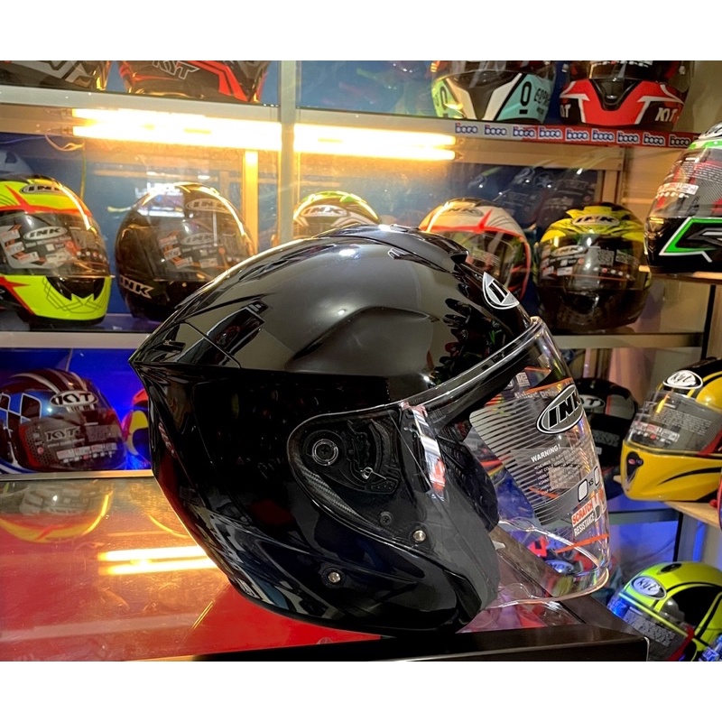 Jual Helm ink dynamic solid original hitam | Shopee Indonesia