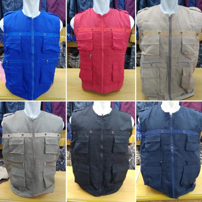 Jual Rompi Lapangan / Rompi Outdoor / Rompi Relawan / Rompi Multifungsi ...