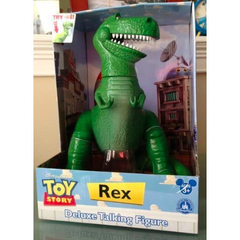 Jual Action Figure Talking Rex Disney Movie Toy Story Dinosaurus ...