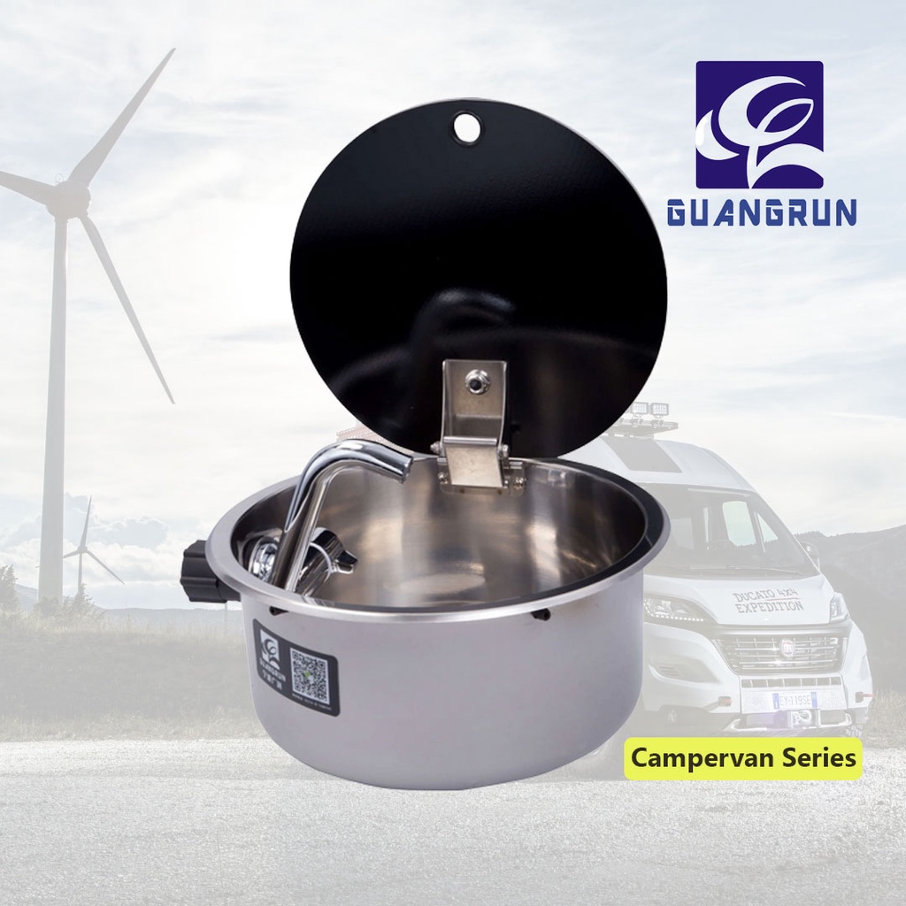 Jual Sink GR-532C Motorhome Campervan Plus Keran Sink Bulat Stainless ...