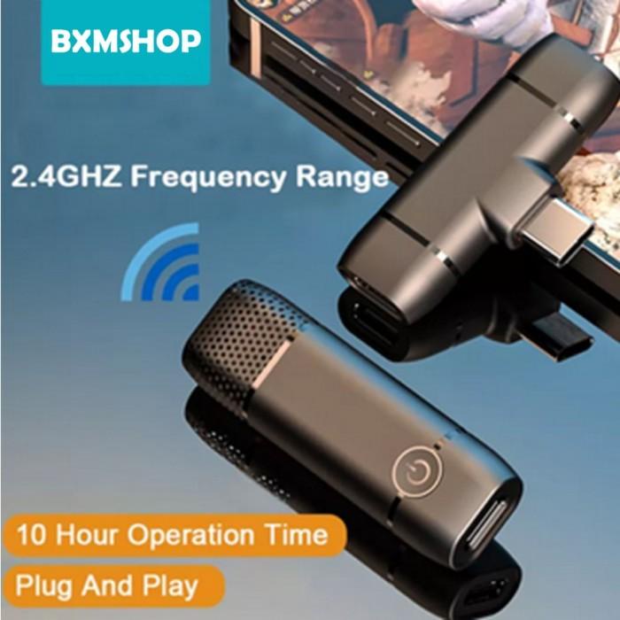Jual Recorder | M10 Wireless Lavalier Microphone Type- C Audio Video ...
