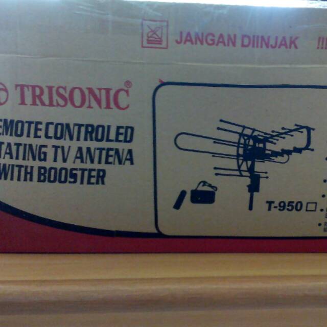Jual Antena remote Trisonic lengkap dengan booster dan kabel | Shopee ...