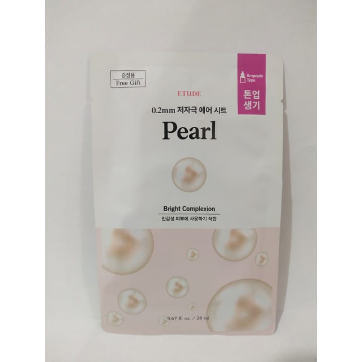 Jual ETUDE HOUSE PEARL BRIGHT COMPLEXION MASK 20 ML | Shopee Indonesia