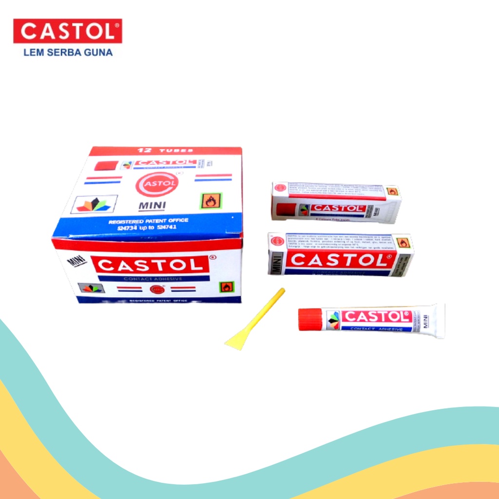 Jual LEM CASTOL MINI 14 CC (1 PCS) | Shopee Indonesia