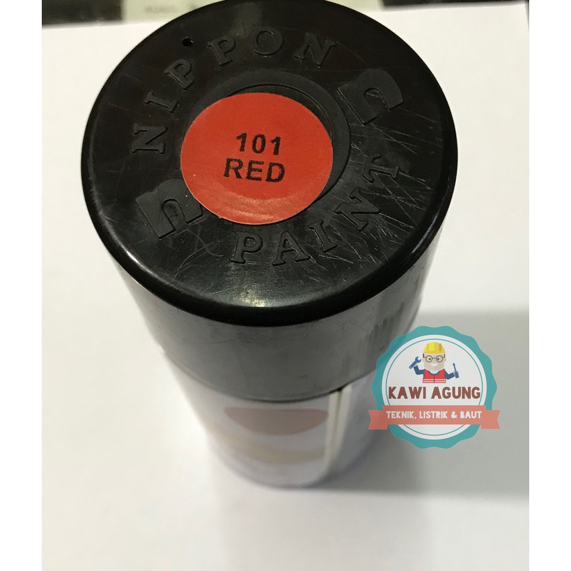 Jual Cat Semprot Spray Pylox 101 Merah Red Nippon Paint Original Kawi ...