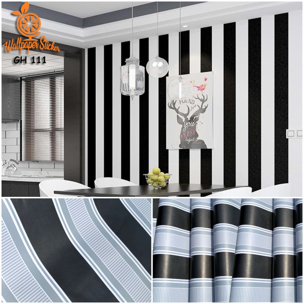 Jual Wallpaper Sticker Hiasan Dinding Motif GH Wallstiker Ukuran 45 cm x 8 m Wallpaper Kamar ...