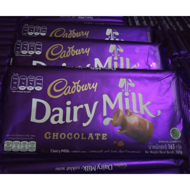 Jual Coklat Cadbury dairy milk 90 gram | Shopee Indonesia