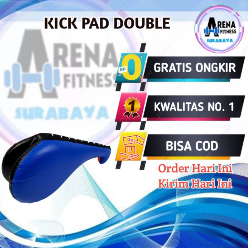 Jual kick pad taekwondo Double target kicking pad double taekwondo ...