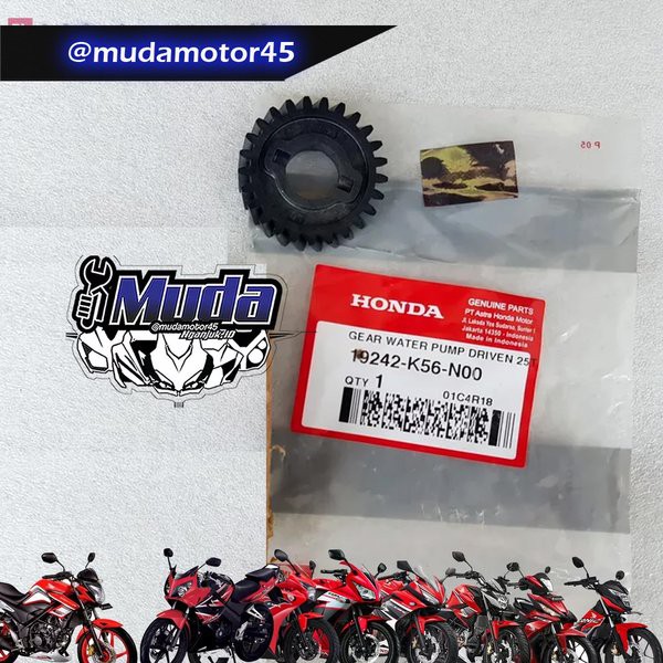 Jual GEAR WATER PUMP OLD NEW CB150R CB150X CBR150R SONIC SUPRA GTR ...