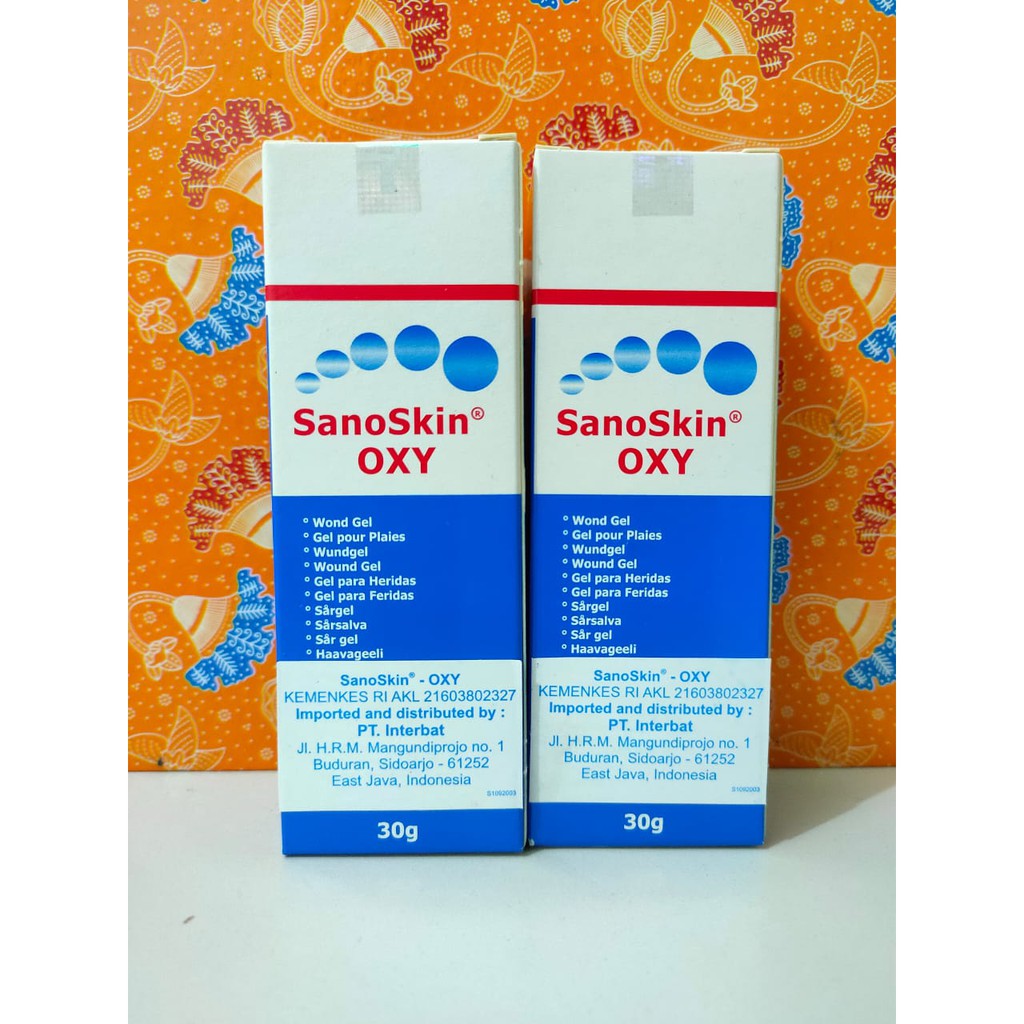 Jual SanoSkin OXY gel 30g | Shopee Indonesia