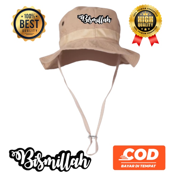 Jual Topi rimba islamic bismillah premium grosirsweterbandung | Shopee ...