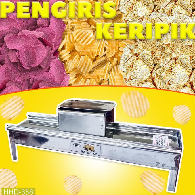 Jual new PENGIRIS KERIPIK besi alumunium pengiris tradisional membuat ...