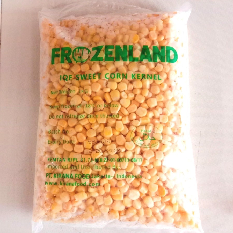 Jual [FROZEN] Frozenland Jagung Pipil 1 KG Sweet Corn | Shopee Indonesia