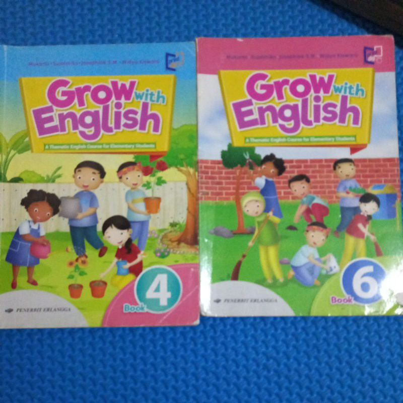 Jual Buku Grow With English Kelas 4,6 original | Shopee Indonesia