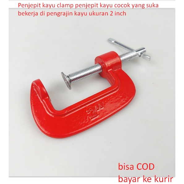 Jual Penjepit kayu clamp penjepit kayu cocok yang suka bekerja di ...