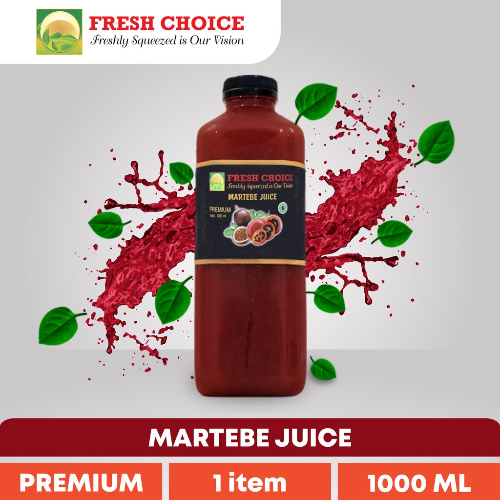 Jual Fresh Choice Jus Buah Jus Martebe Martebe Juice 1000 ML | Shopee ...