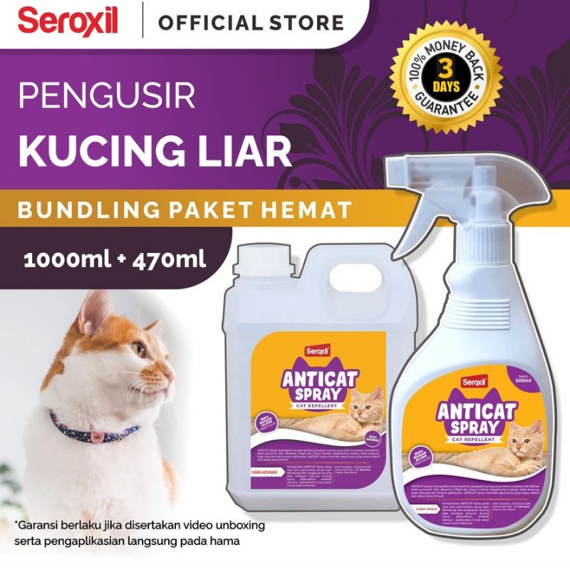 Jual ANTI CAT SPRAY PAKET BUNDLING Parfum BAB/PUP Sembarangan Cat ...