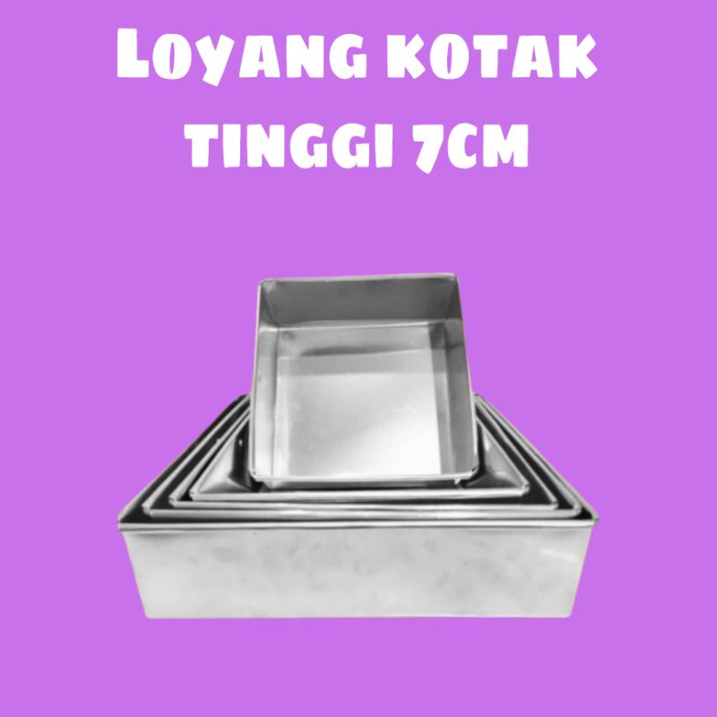 Jual Loyang bolu kotak/bulat /loyang marmer cake/bolu gulung/lapis ...
