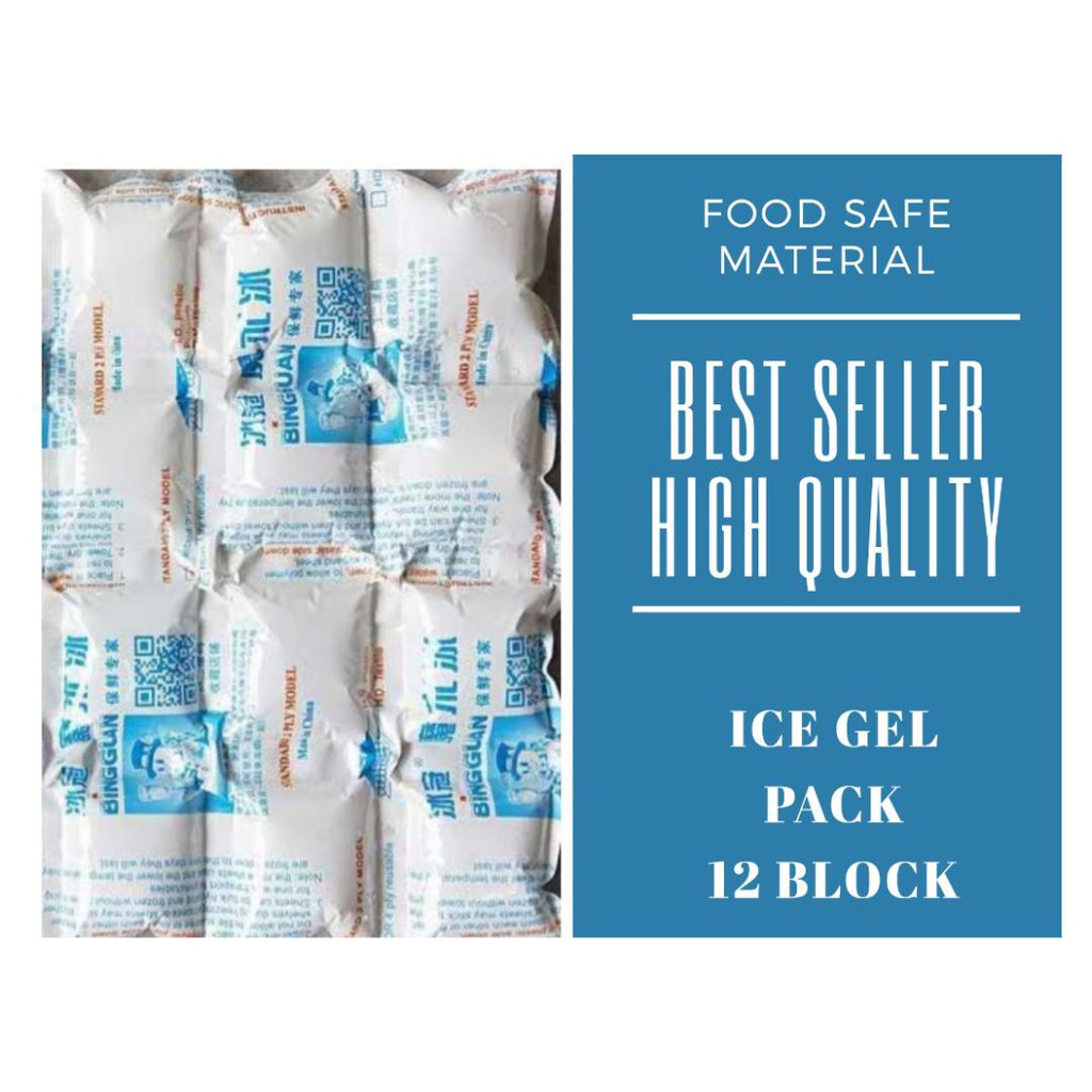 Jual Ice Gel Ice Pack Thermafreeze Lembaran Pengganti Dry Ice | Shopee ...