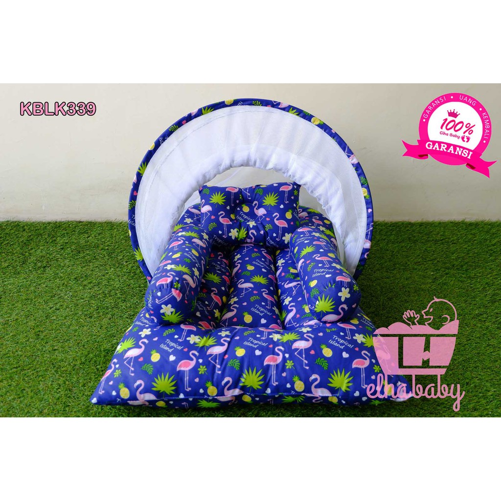 Jual Elhababy Kasur Bayi KBLK339 Set Tempat Tidur Bayi Kado Bayi Baru ...