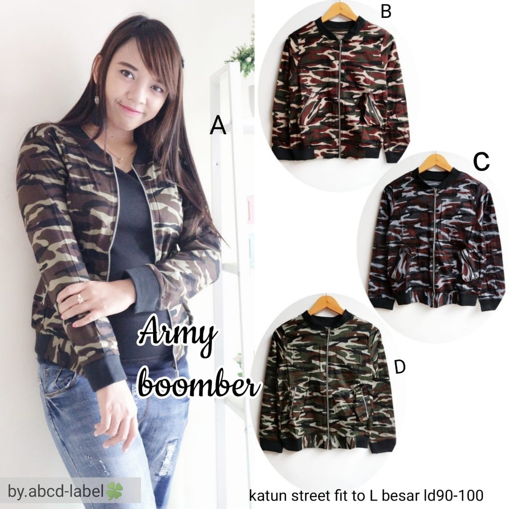 Jual ARMY BOOMBER/ORY ABCD | Shopee Indonesia