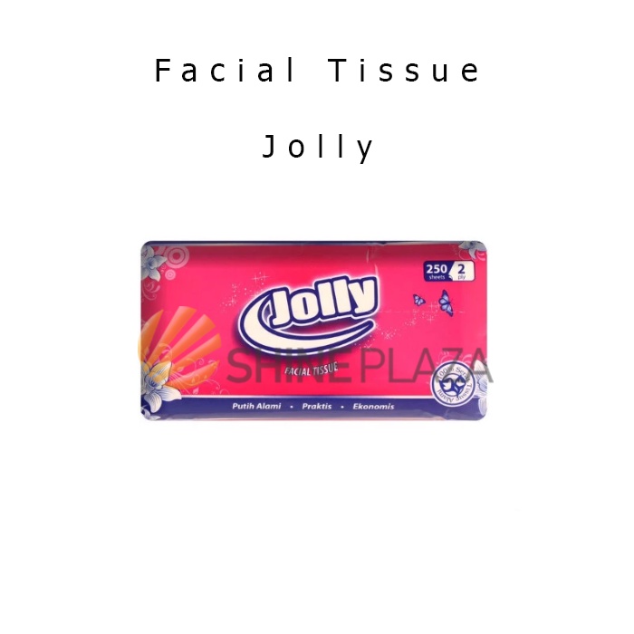 Jual Tisu Jolly Soft Pack 2 Ply by Paseo - Facial Tissue Isi 250 Sheets ...