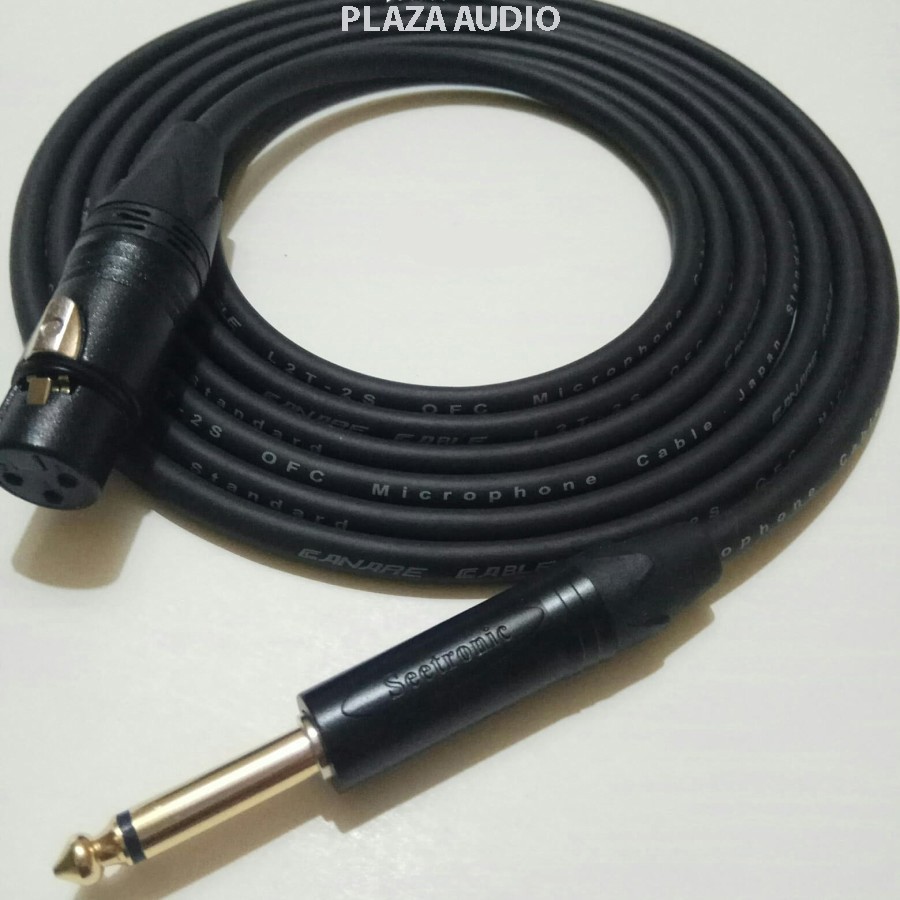 Jual kabel mic/kabel microphone 2 meter - Hitam | Shopee Indonesia