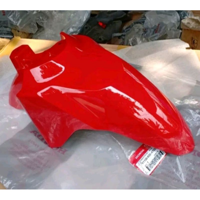 Jual spakbor depan selebor depan Vario 125 150 esp k59j k60R merah ...