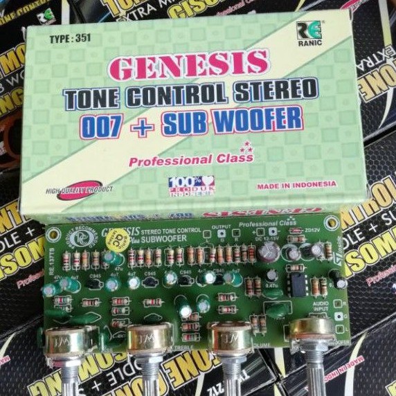Jual TONE CONTROL STEREO RANIC 315 PLUS SUBWOOFER | Shopee Indonesia