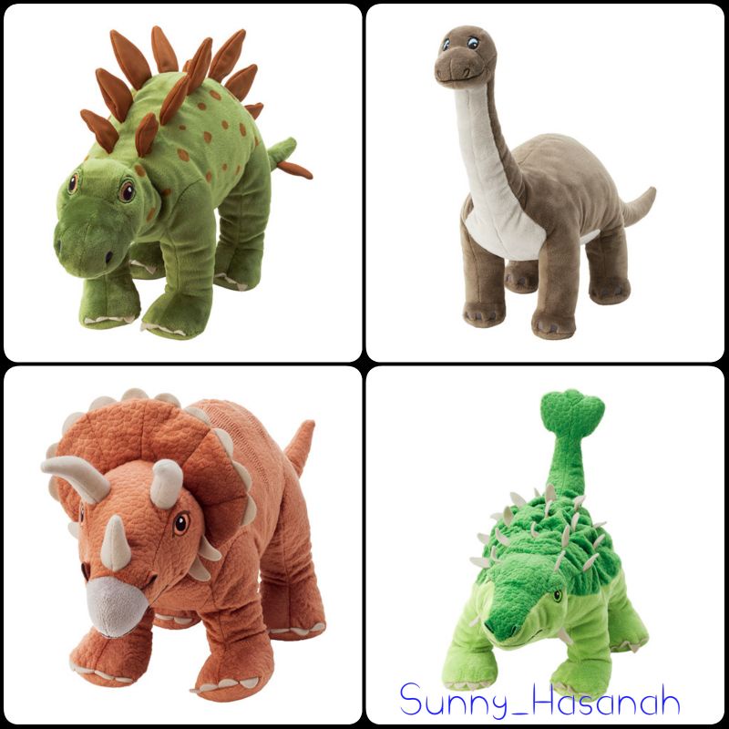Jual Jattelik Ikea Softtoy /Boneka, dinosaurus/dinosaur, stegosaurus 50 ...