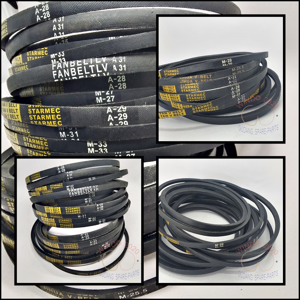 Jual VANBELT MESIN CUCI MULTI size A / V BELT / FANBEL / PAMBEL ...